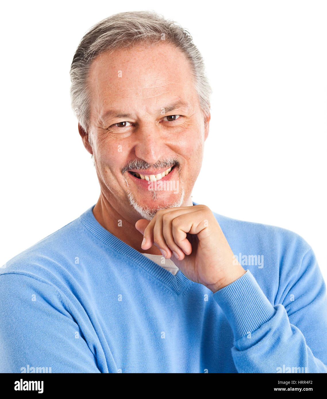 Mature man portrait Stock Photo - Alamy