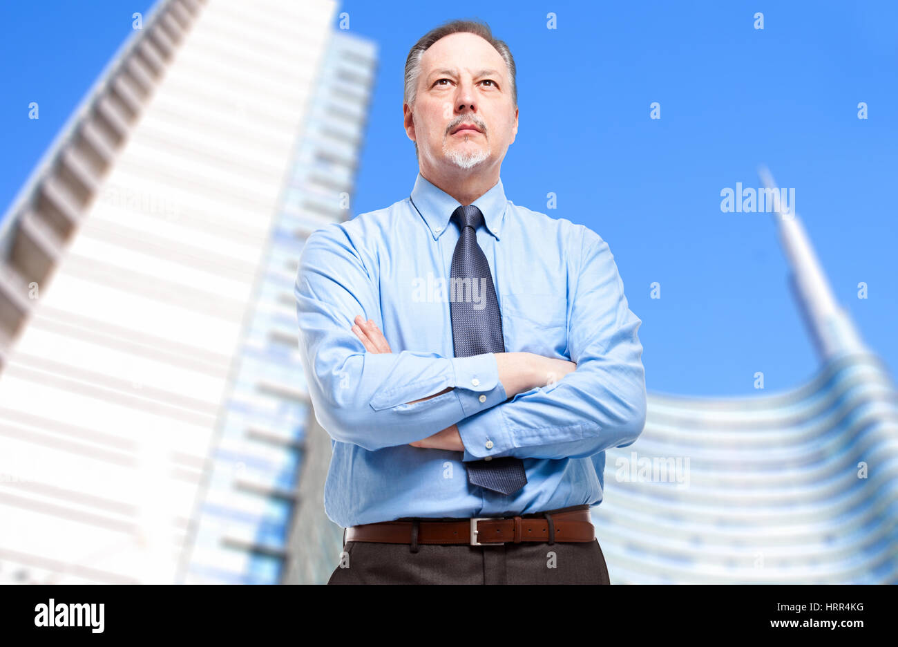 Office guy standing outside hi-res stock photography and images - Alamy