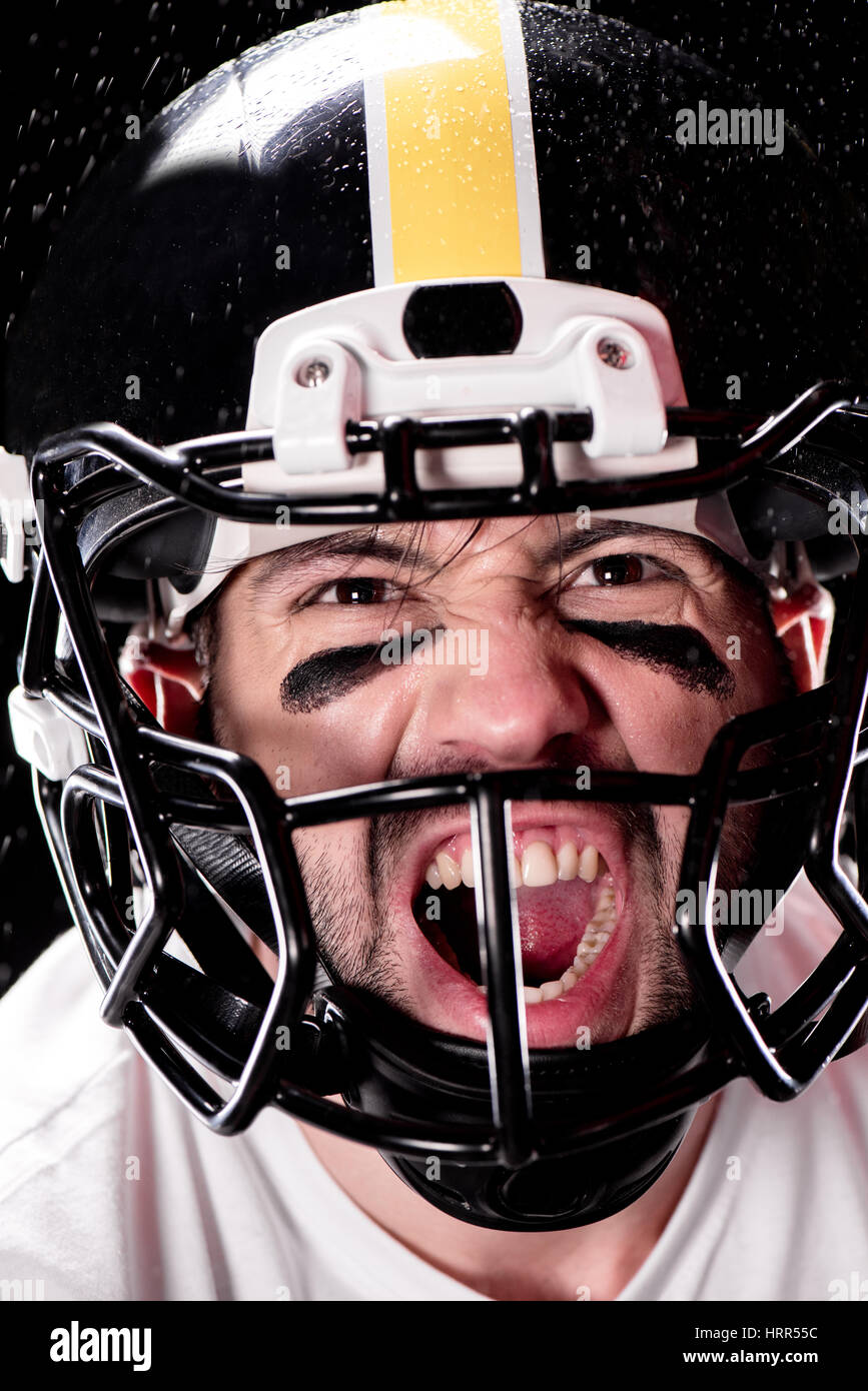 Angry Football Player