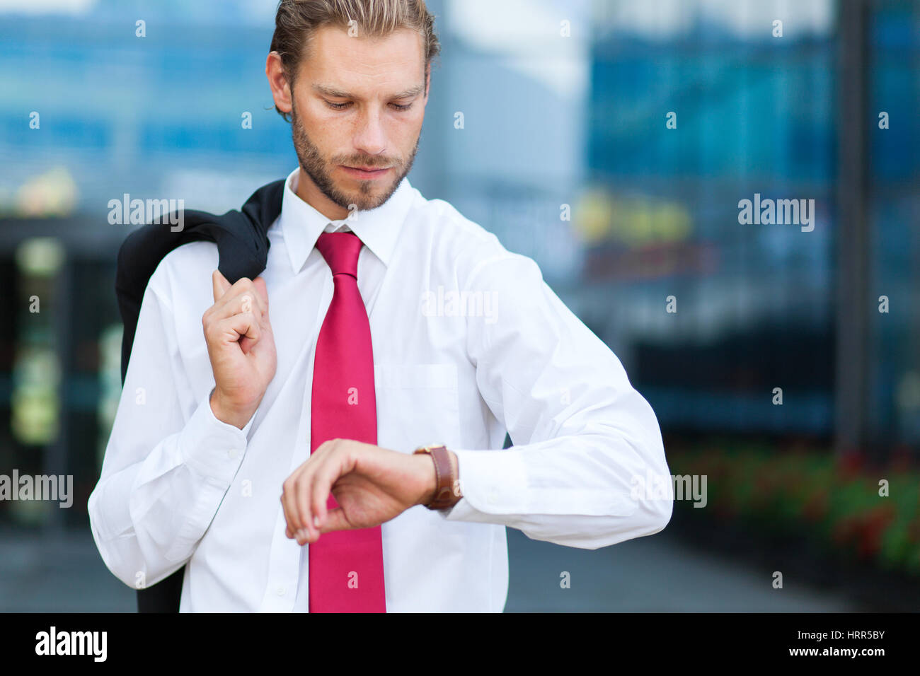 Office smart watch boss hi-res stock photography and images - Alamy