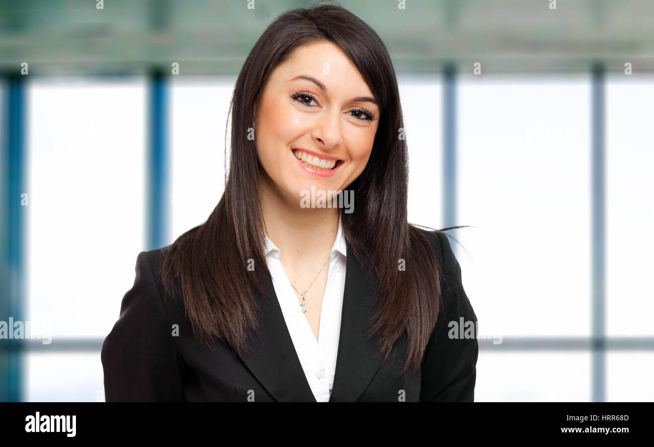 Young female manager in the office Stock Photo - Alamy