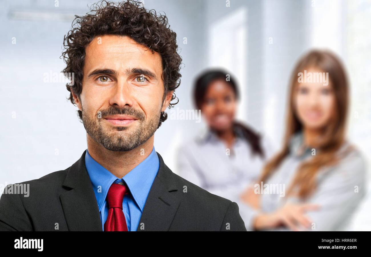 Group of business people in the office Stock Photo - Alamy