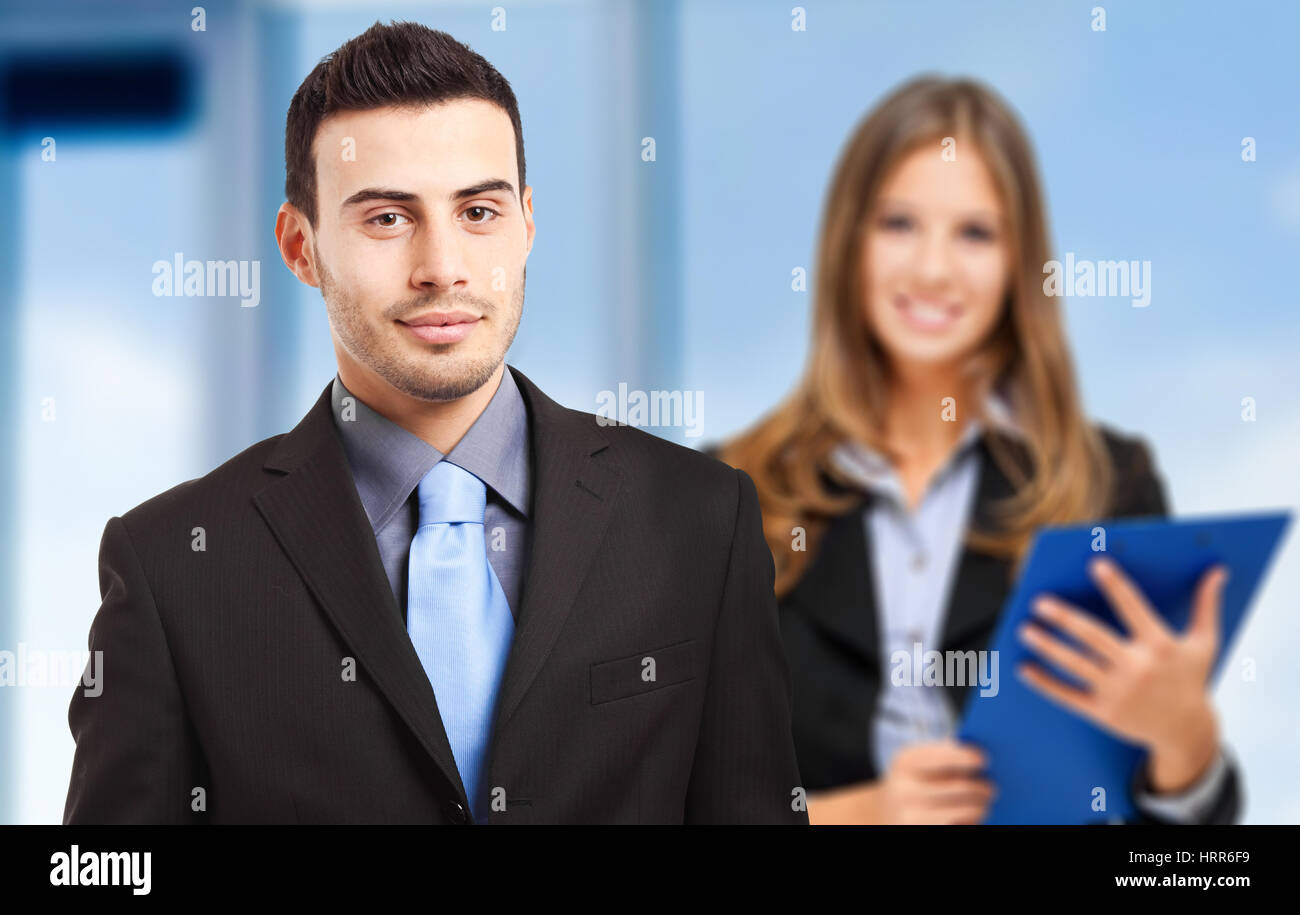 Business partners in the office Stock Photo - Alamy