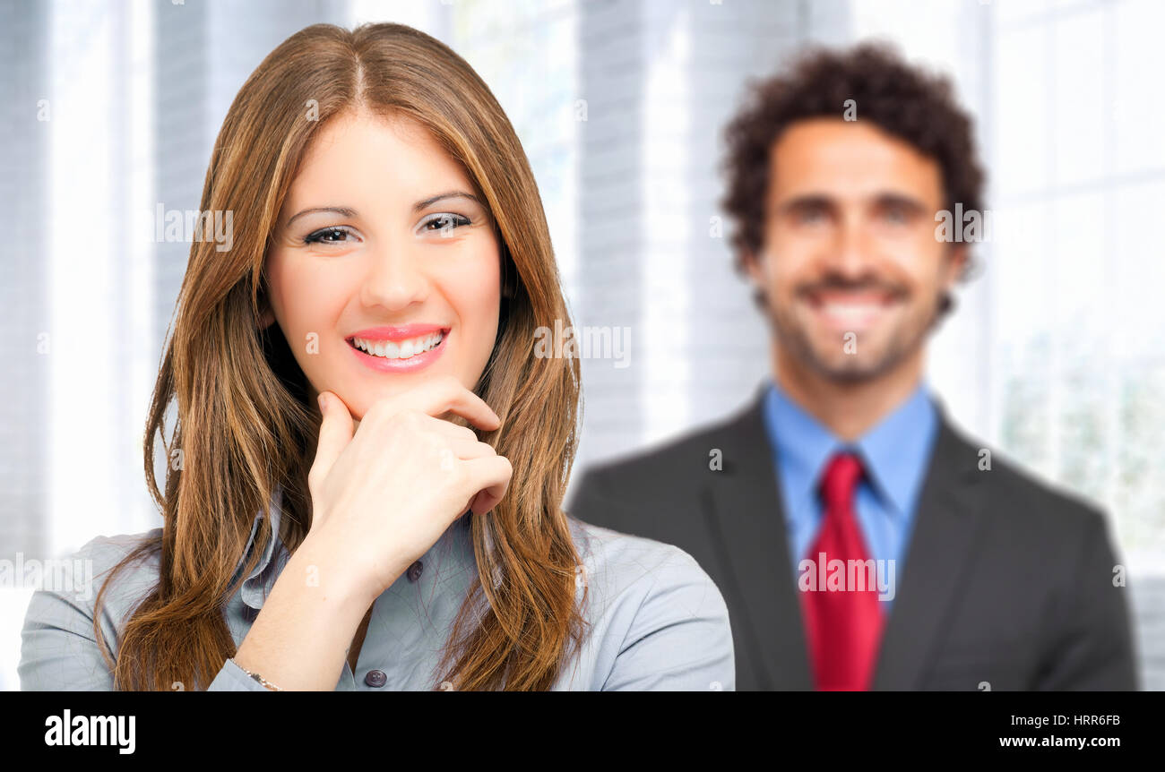 Business partners in the office Stock Photo - Alamy