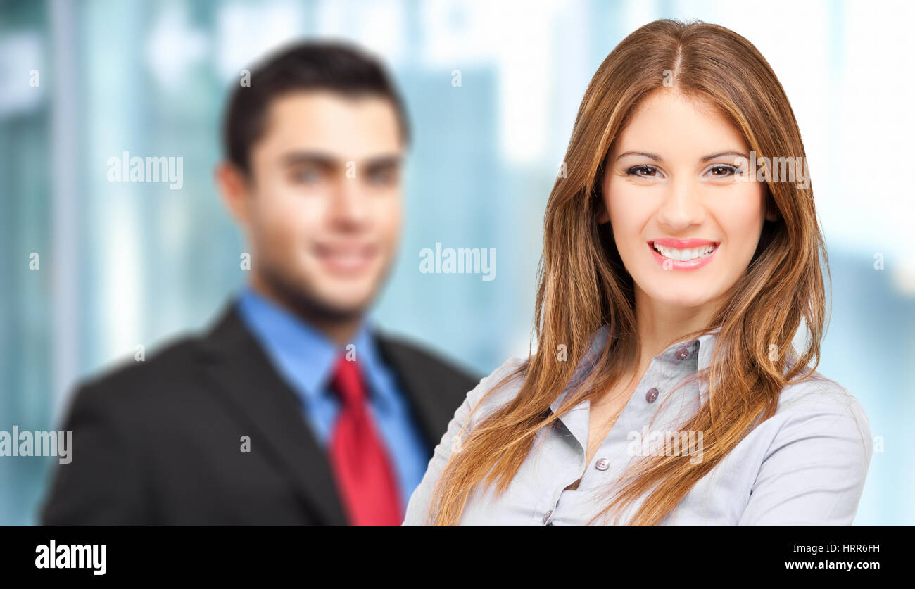 Business partners in the office Stock Photo - Alamy