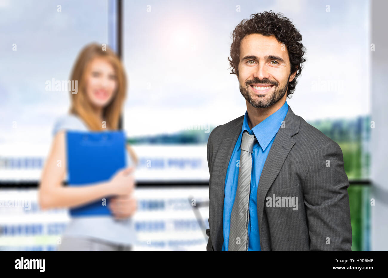 Business partners in the office Stock Photo - Alamy