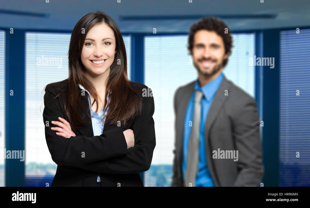 Business partners in the office Stock Photo - Alamy