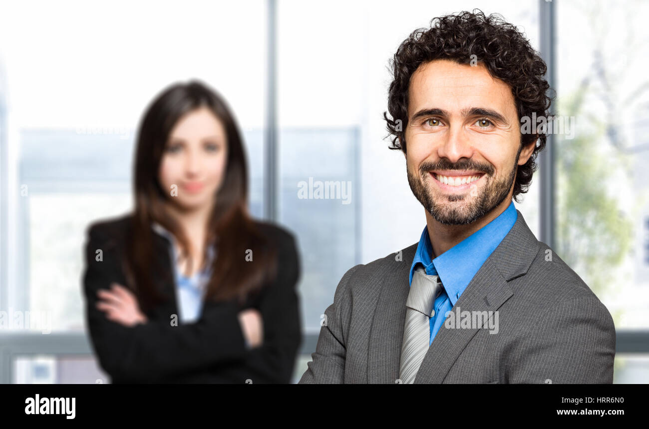 Business partners in the office Stock Photo - Alamy