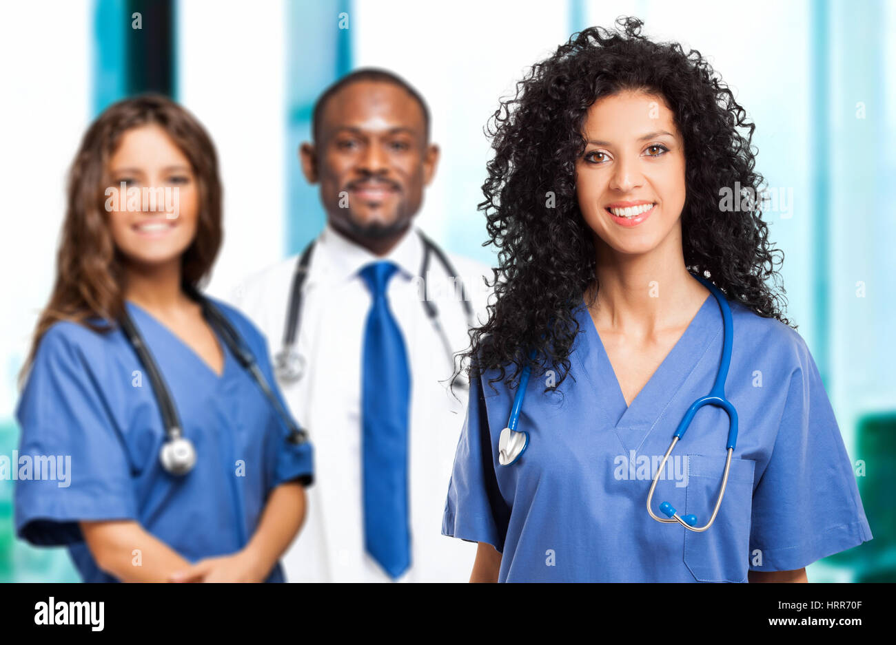 Group of doctors at the hospital Stock Photo - Alamy