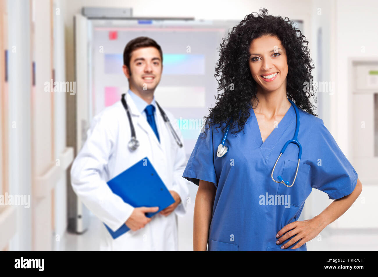 Portrait of medical workers Stock Photo - Alamy