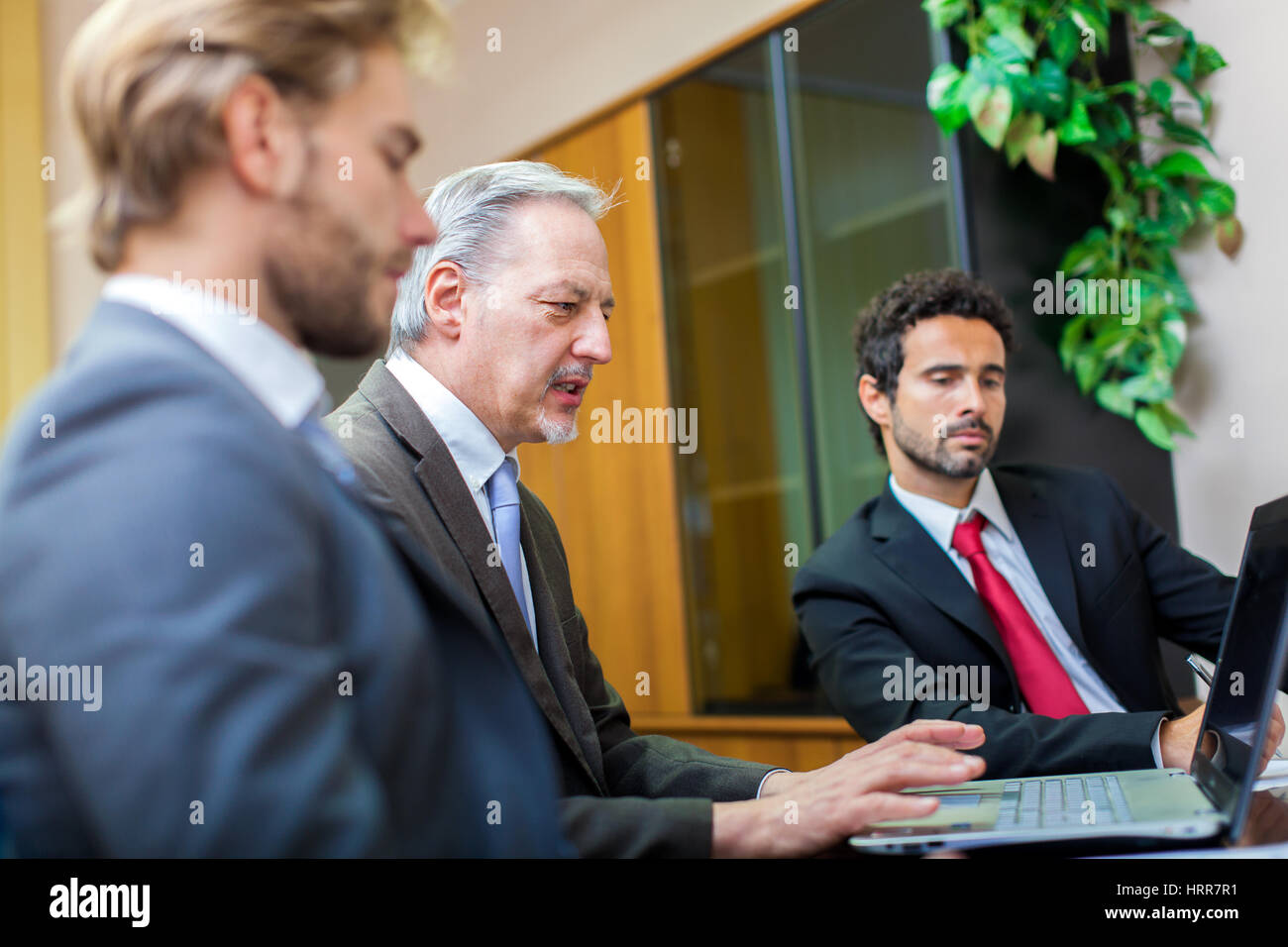 Business people at work in the office Stock Photo - Alamy