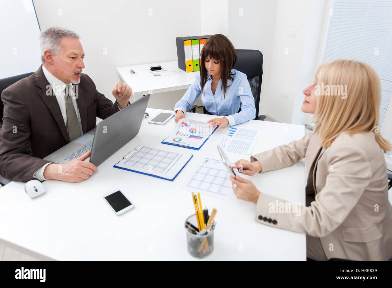 Formal business meeting inside hi-res stock photography and images - Alamy