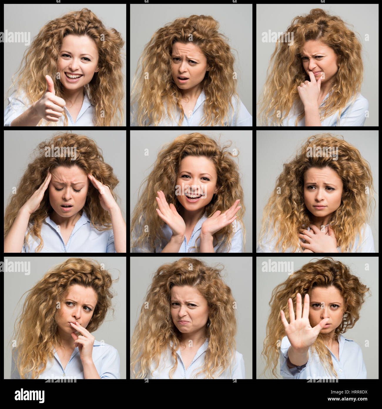 Anguish faces hi-res stock photography and images - Alamy