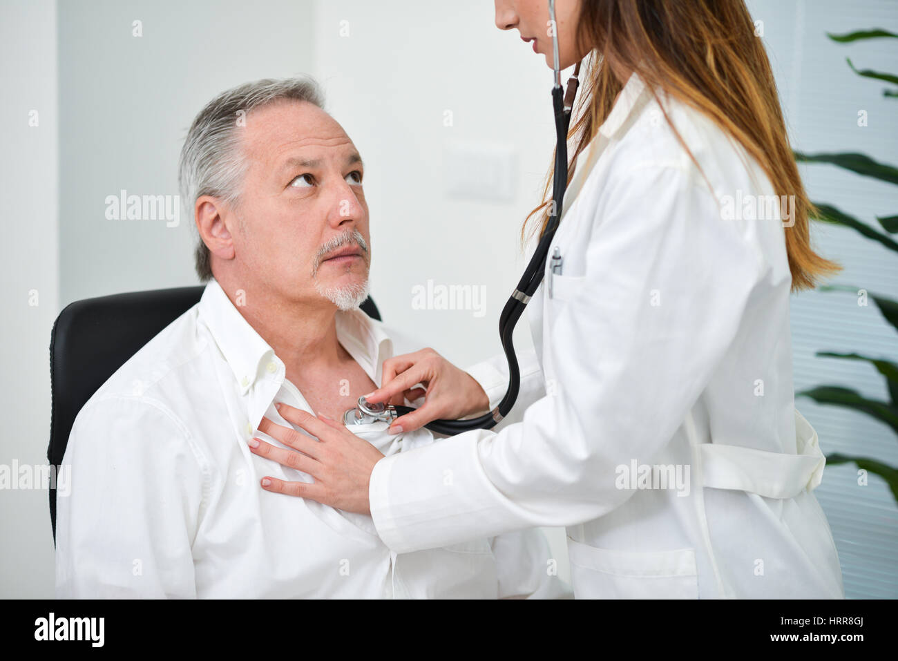 Hearing check hi-res stock photography and images - Alamy