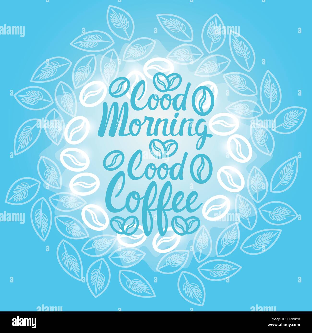 Good Morning Coffee Break Breakfast Drink Beverage Banner With Copy ...