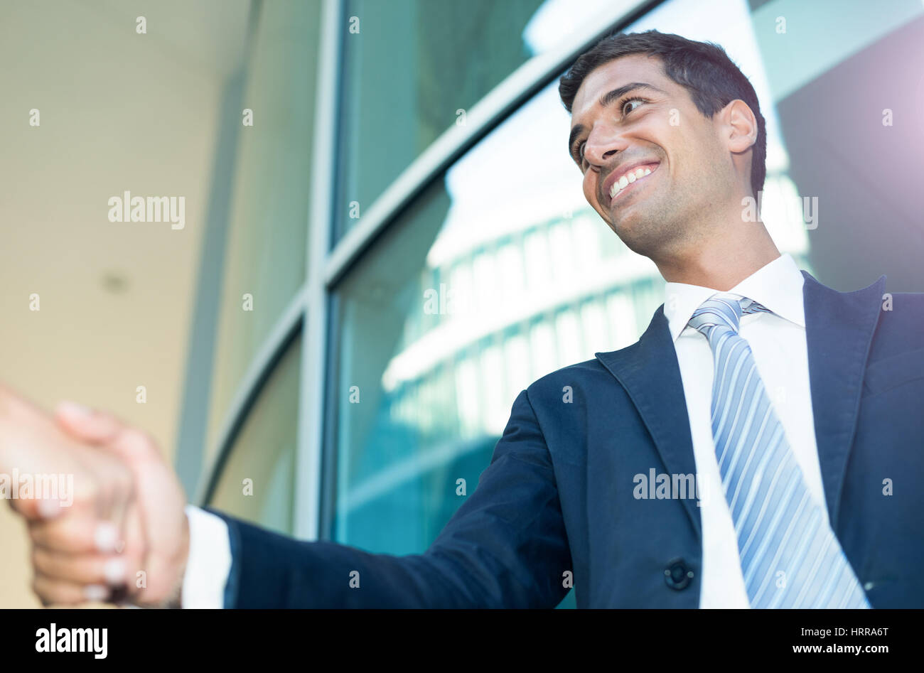 Business people handshake Stock Photo - Alamy