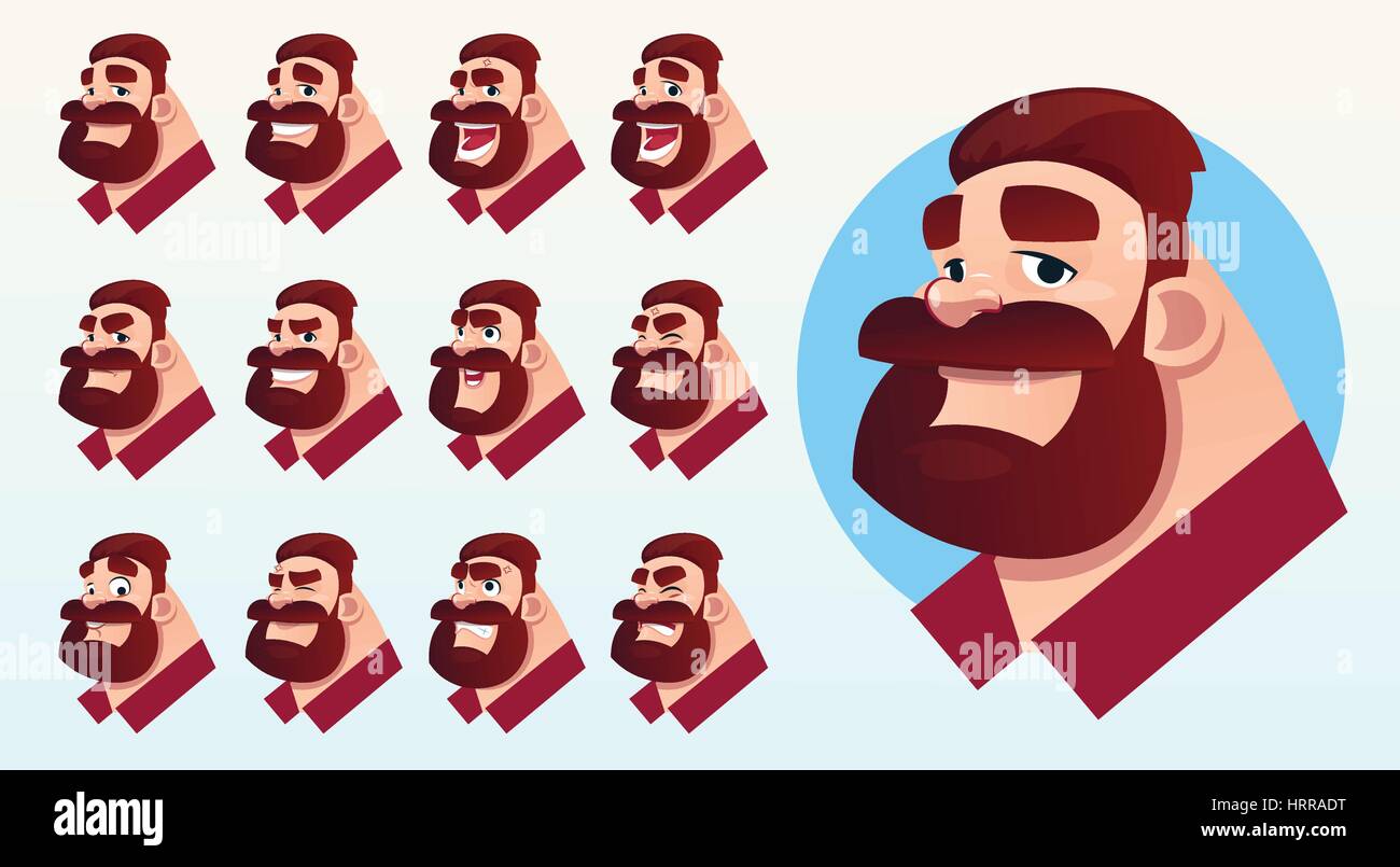 Successful emotions Stock Vector Images - Alamy