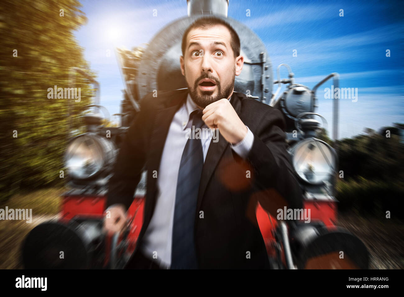 Running free vintage hi-res stock photography and images - Alamy