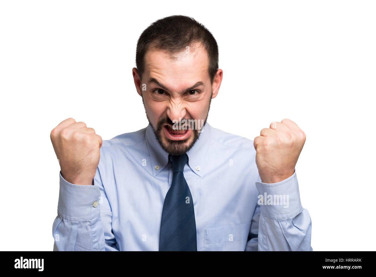 Angry businessman hi-res stock photography and images - Alamy