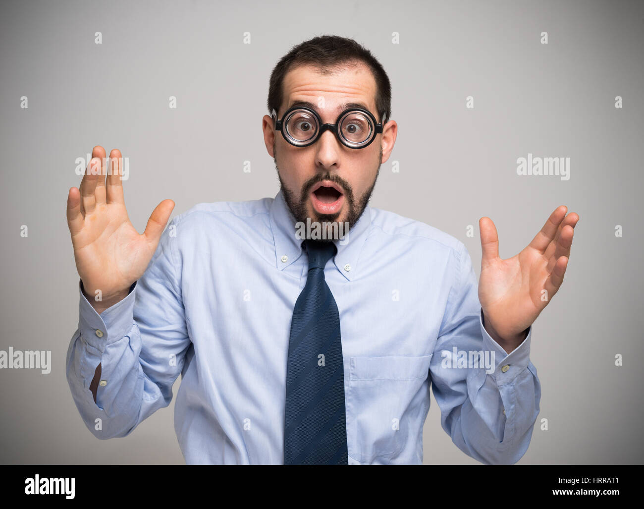 Nerd surprise hi-res stock photography and images - Alamy