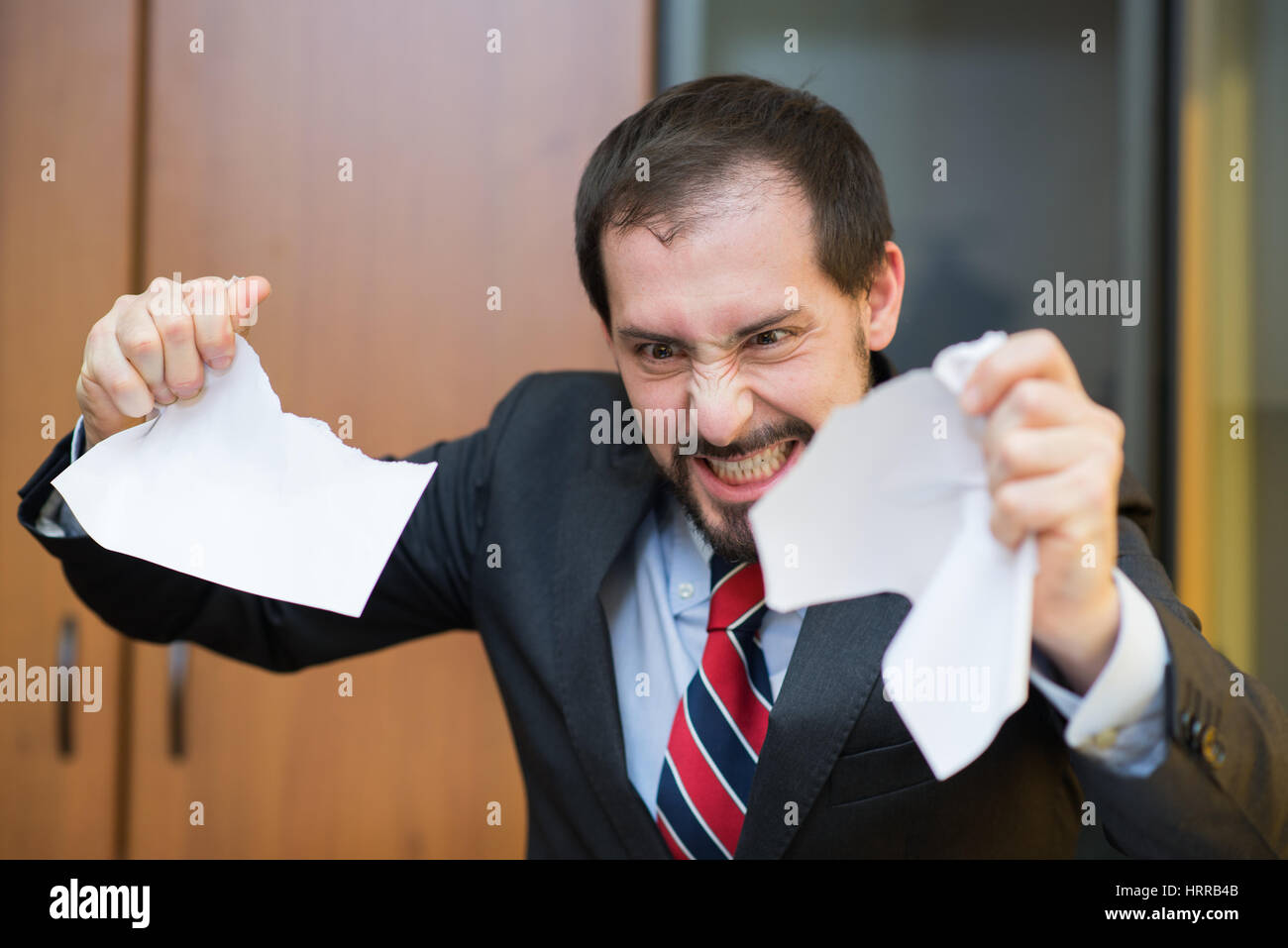 Tearing up document hi-res stock photography and images - Alamy