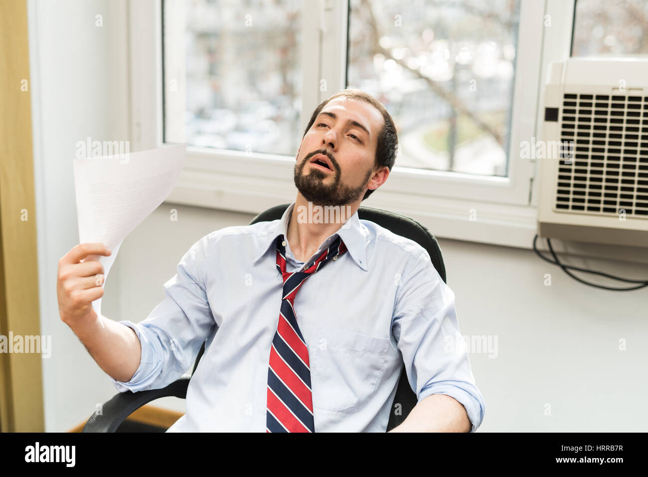 Broken air conditioner hi-res stock photography and images - Alamy