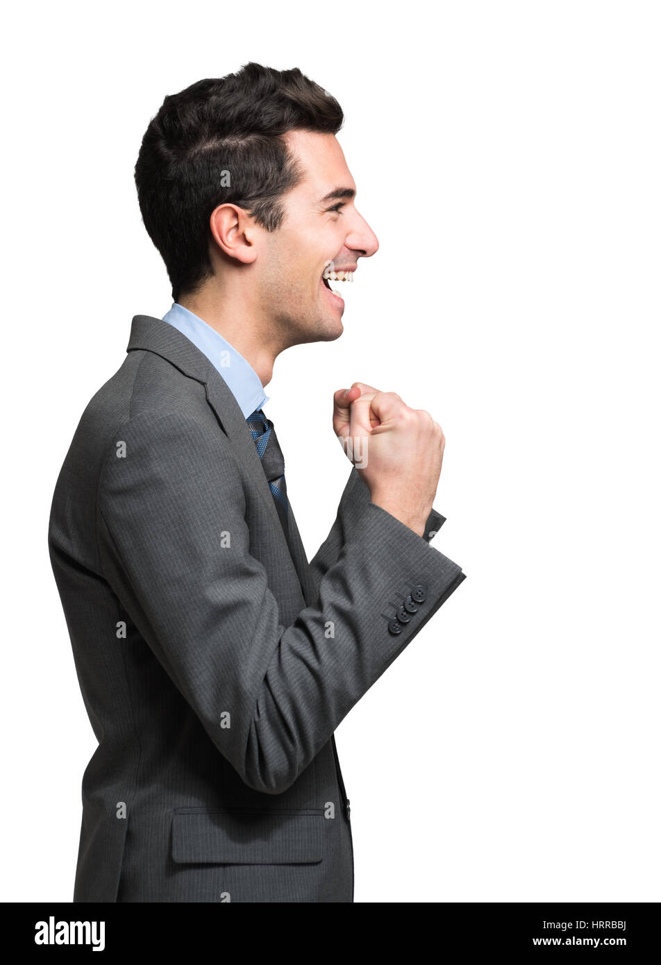 Portrait of a very happy young man Stock Photo - Alamy