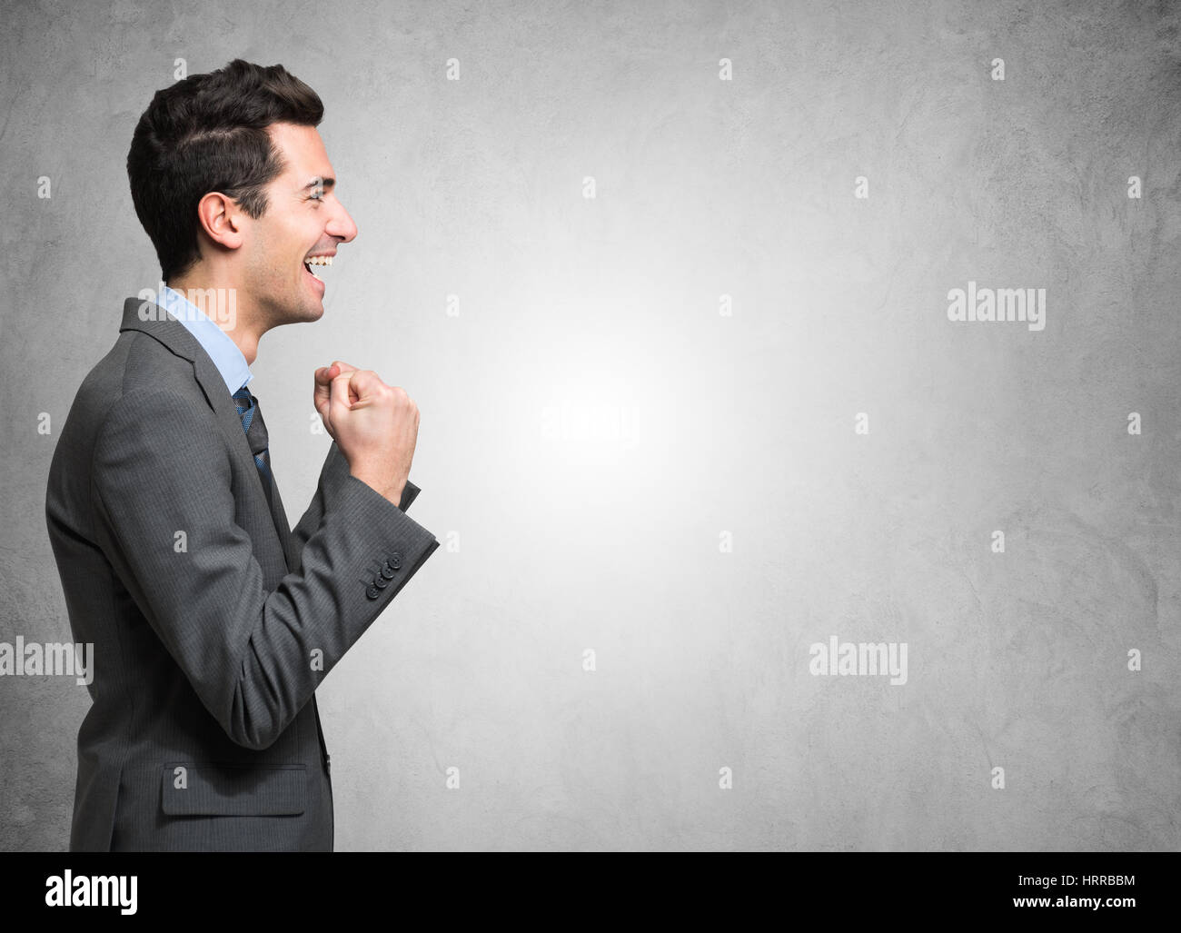 Portrait of a very happy young man Stock Photo - Alamy