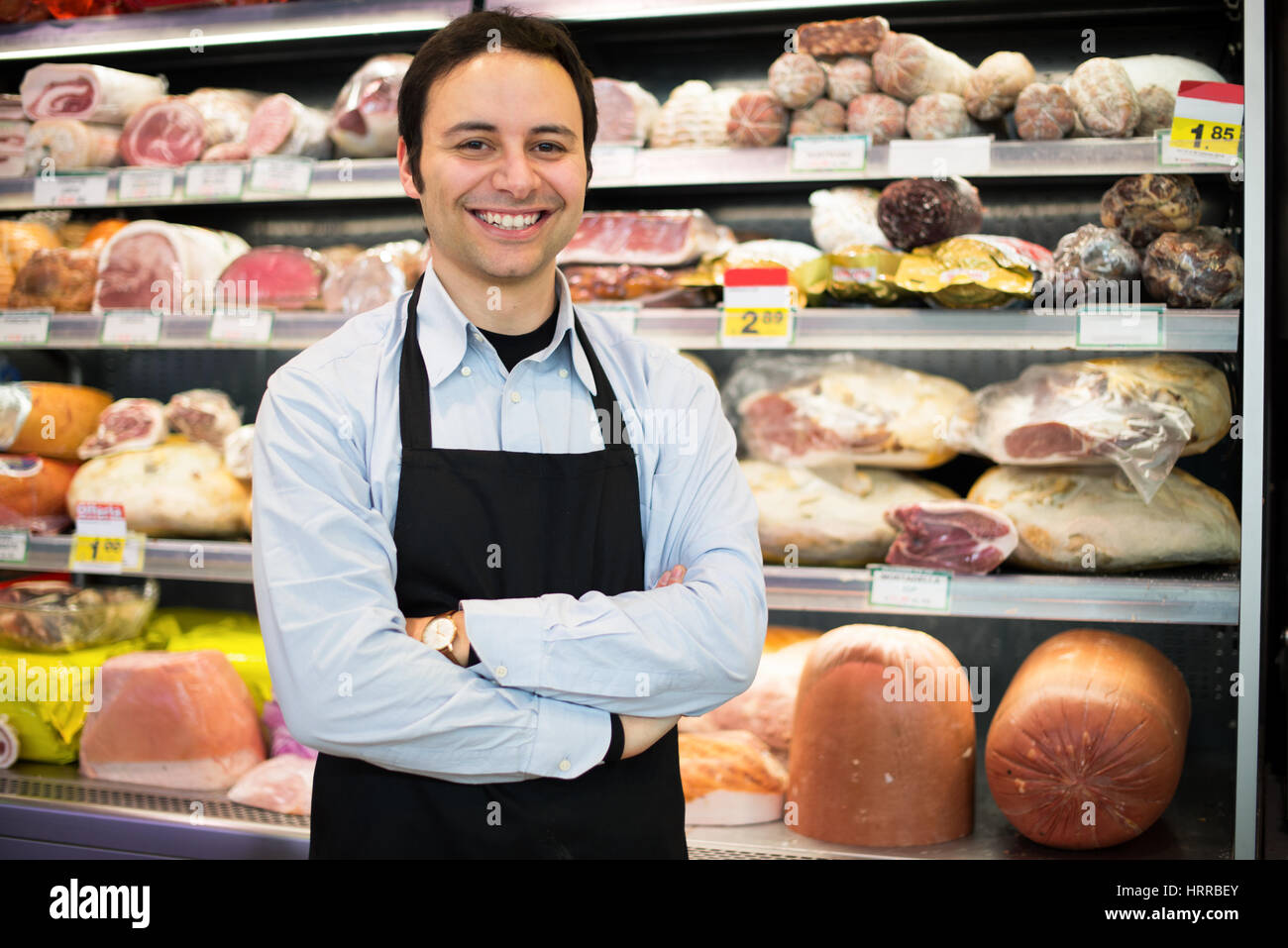 Shopkeeper at work hi-res stock photography and images - Alamy
