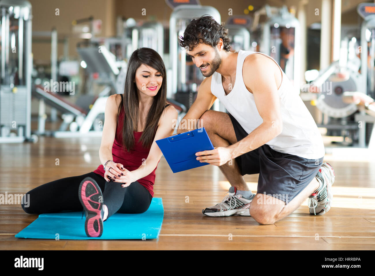 Girl stretching in class hi-res stock photography and images - Alamy