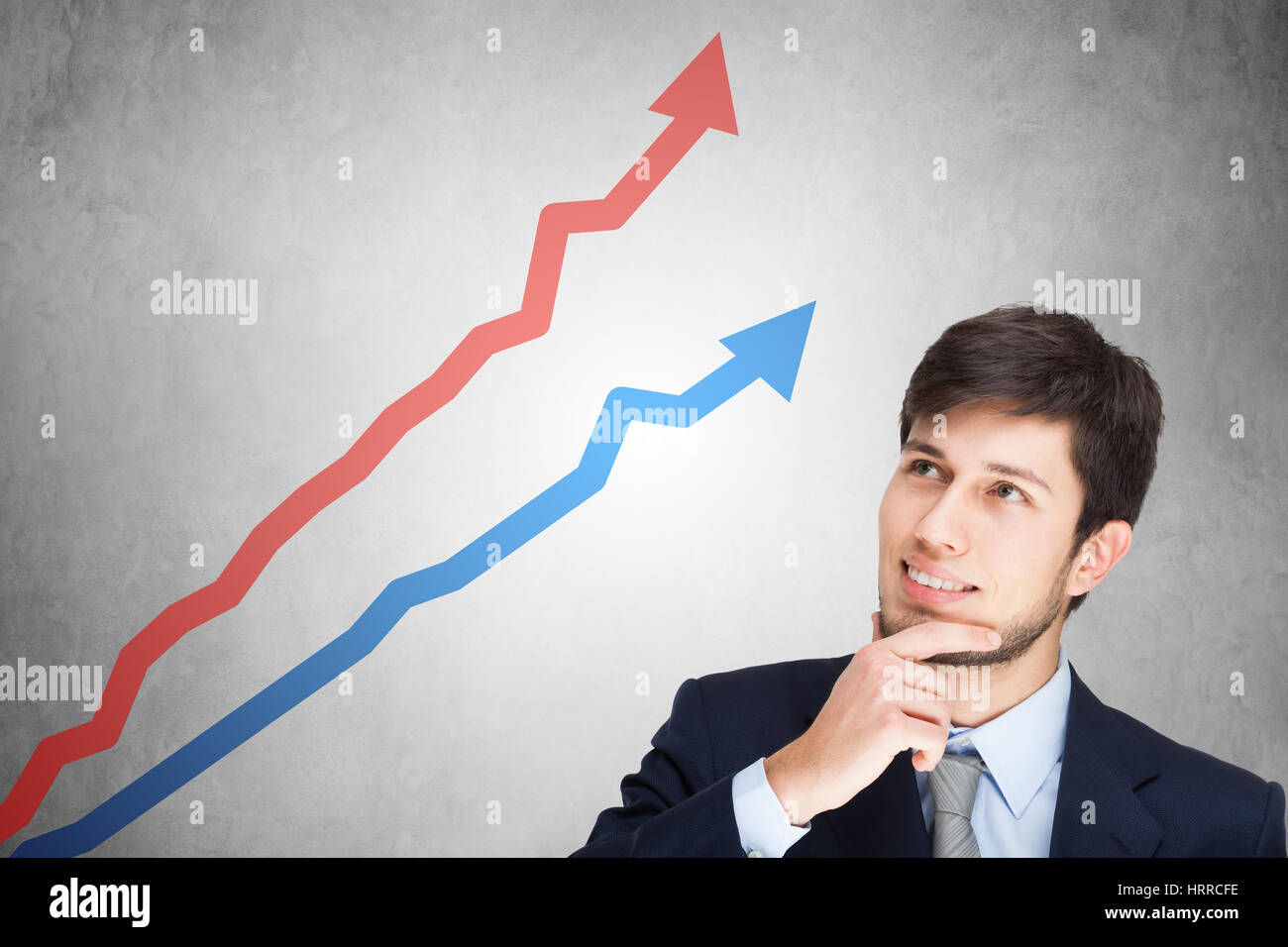 Positive graph hi-res stock photography and images - Alamy
