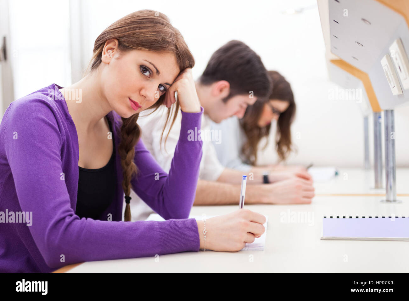 Group of students at work Stock Photo - Alamy