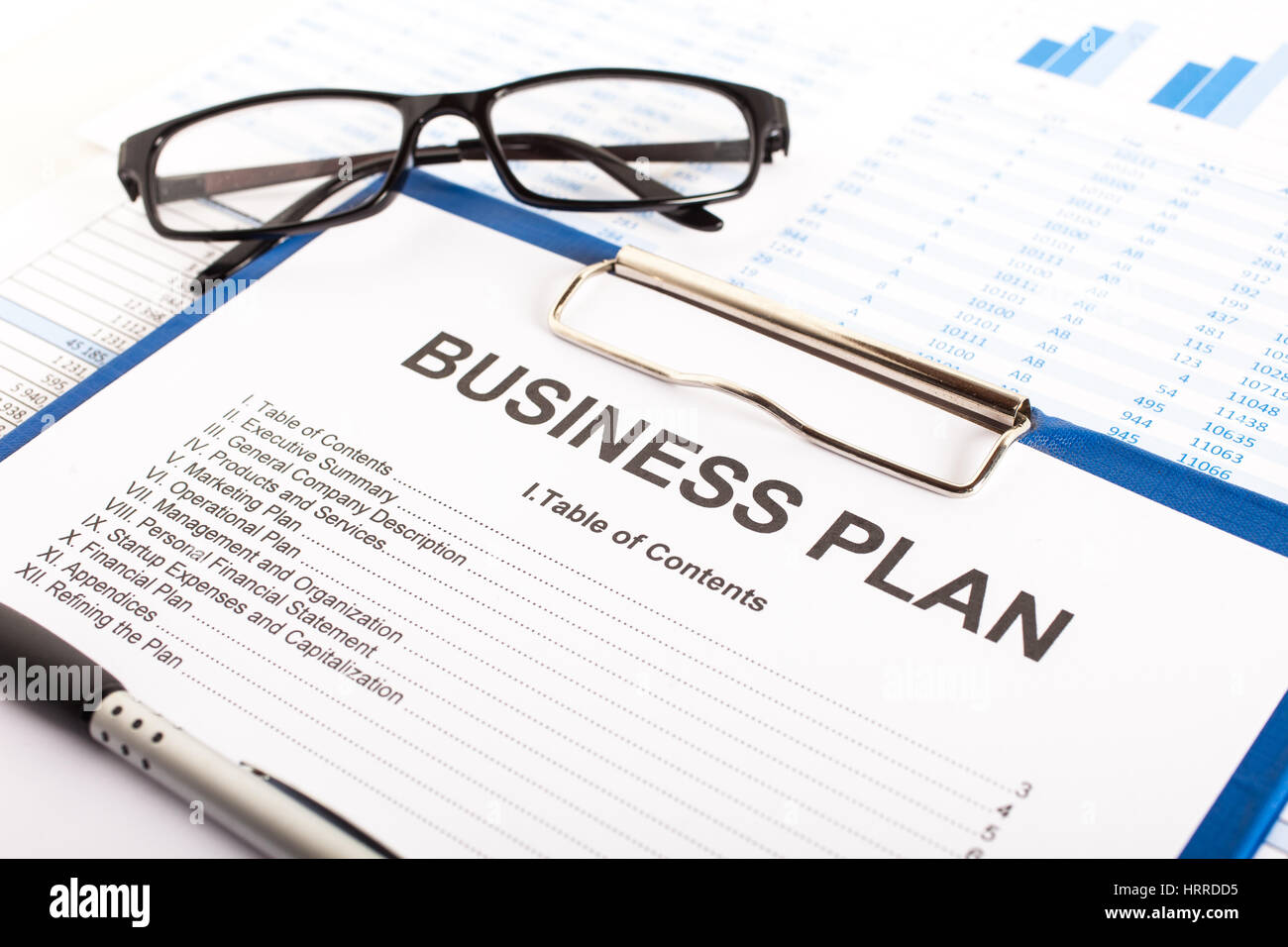 Business plan concept Stock Photo - Alamy