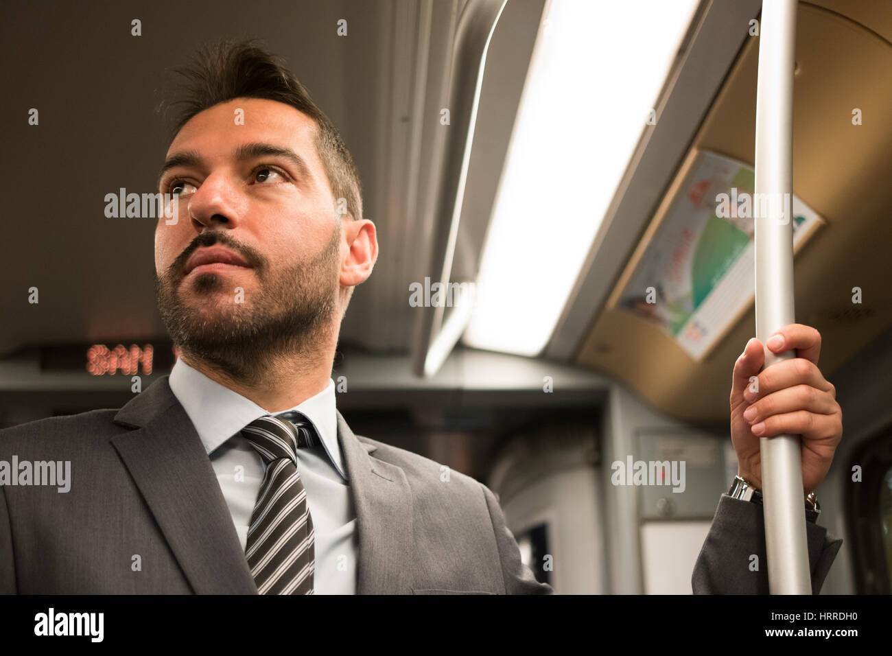 Back of a subway train hi-res stock photography and images - Alamy