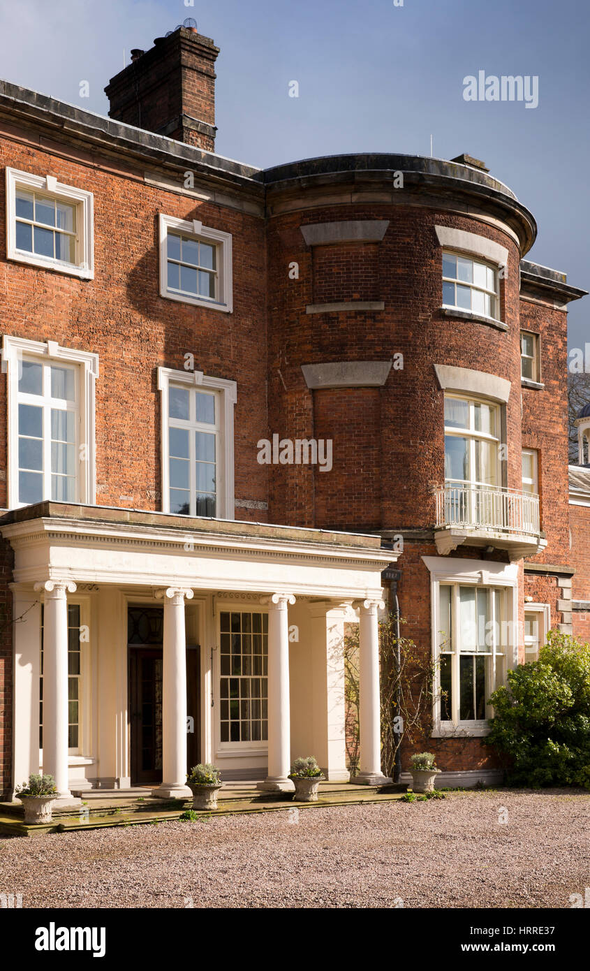 UK, England, Cheshire, Scholar Green, Rode Hall, home of the Baker ...