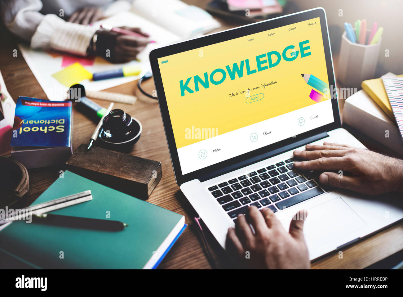 Knowledge Education Intelligence Learning Concept Stock Photo - Alamy