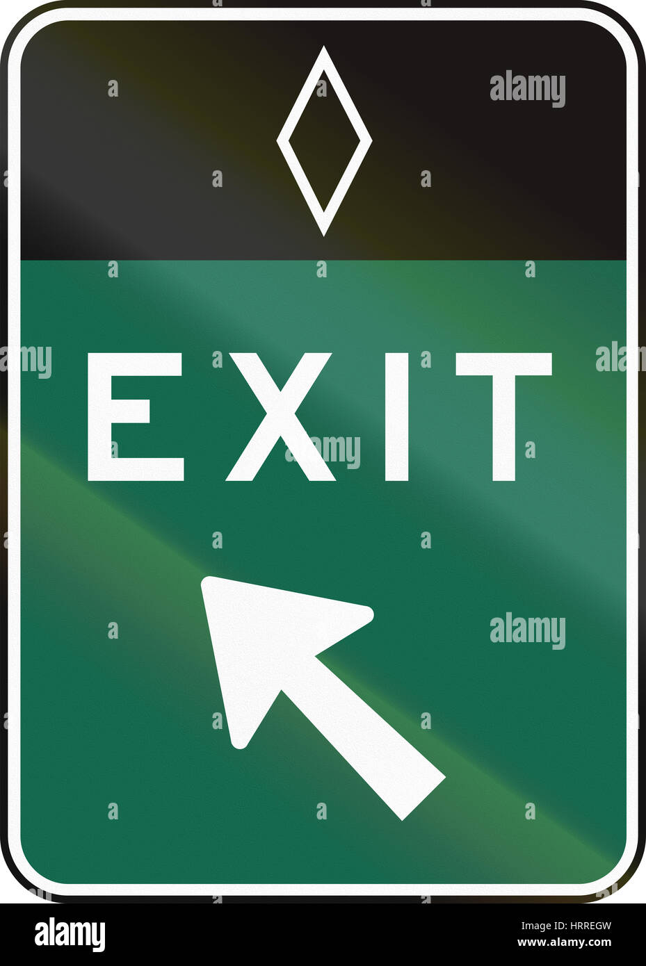 United States MUTCD road sign - HOV sign Stock Photo - Alamy