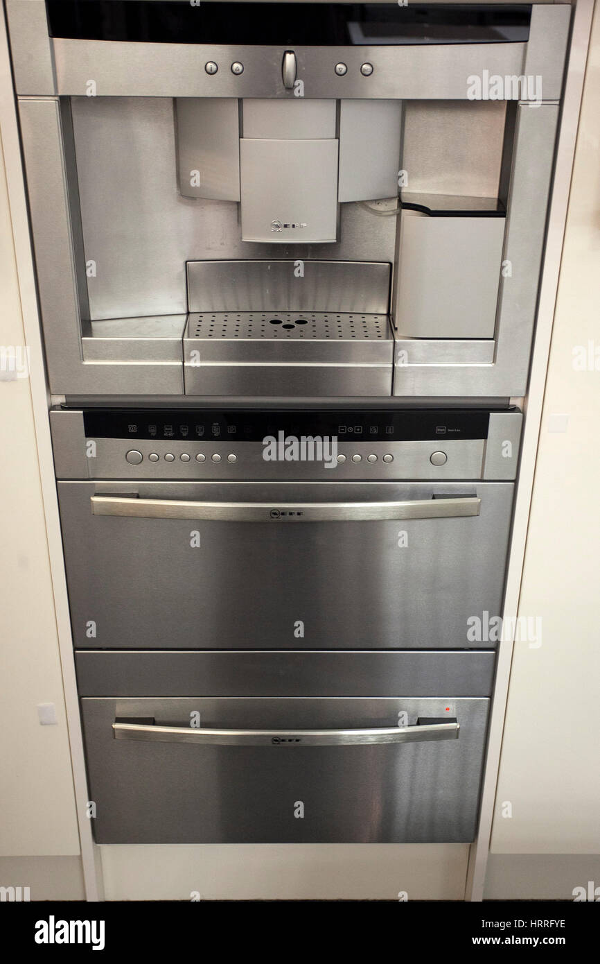 Neff Domestic Appliances in a showroom Stock Photo - Alamy