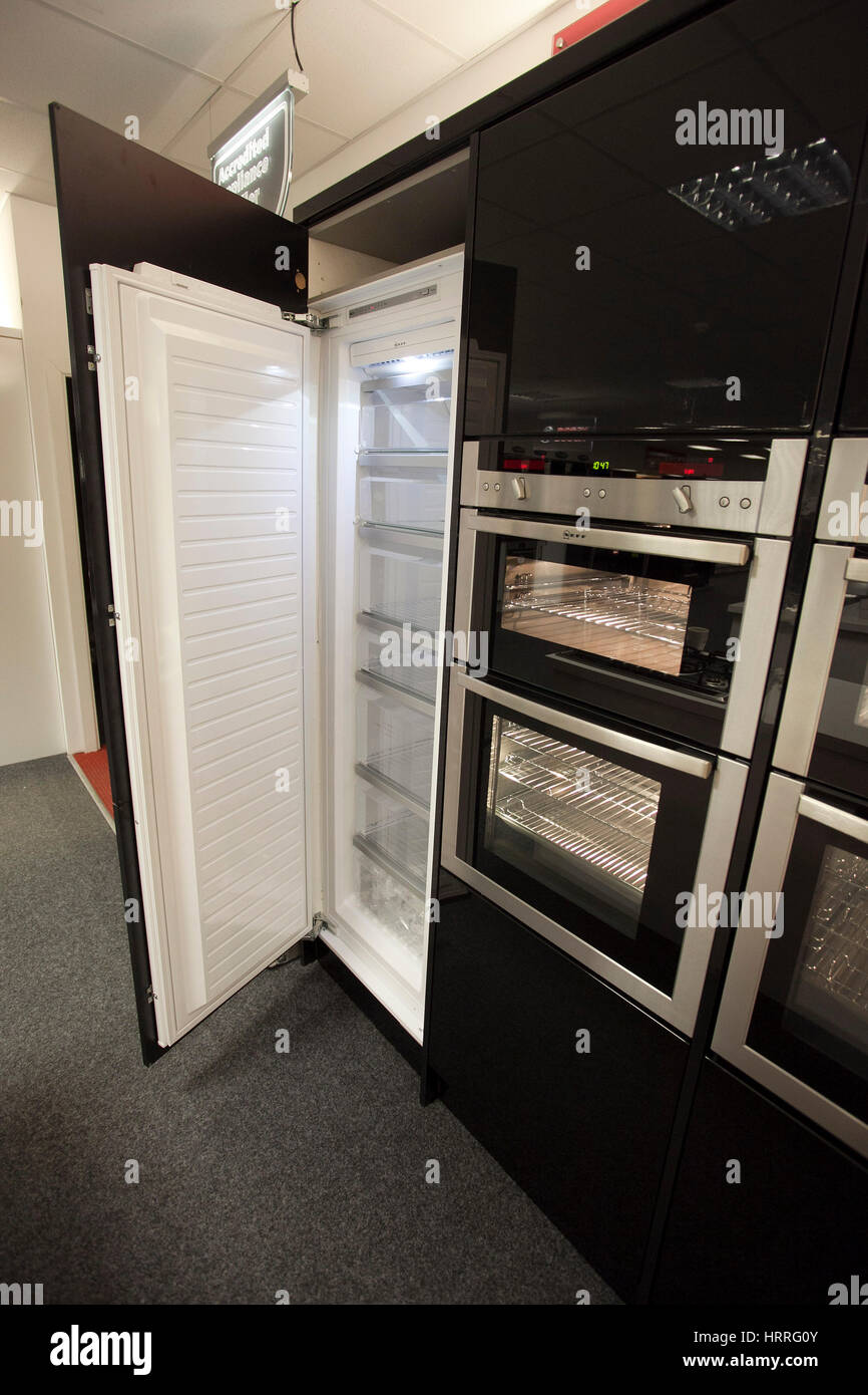 Neff Domestic Appliances in a showroom Stock Photo - Alamy