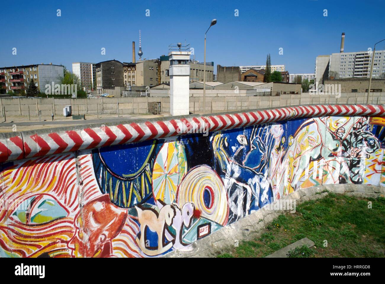 The Berlin Wall in 1986 Stock Photo - Alamy