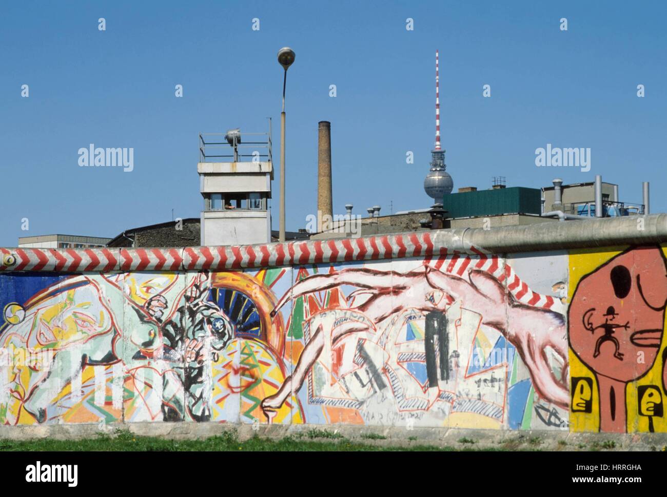 The Berlin Wall in 1986 Stock Photo - Alamy