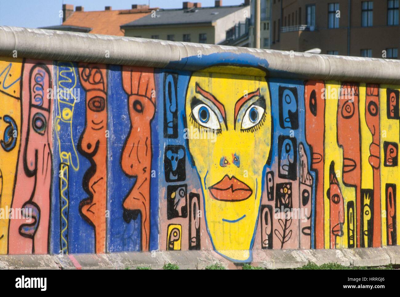 The Berlin Wall in 1986 Stock Photo - Alamy