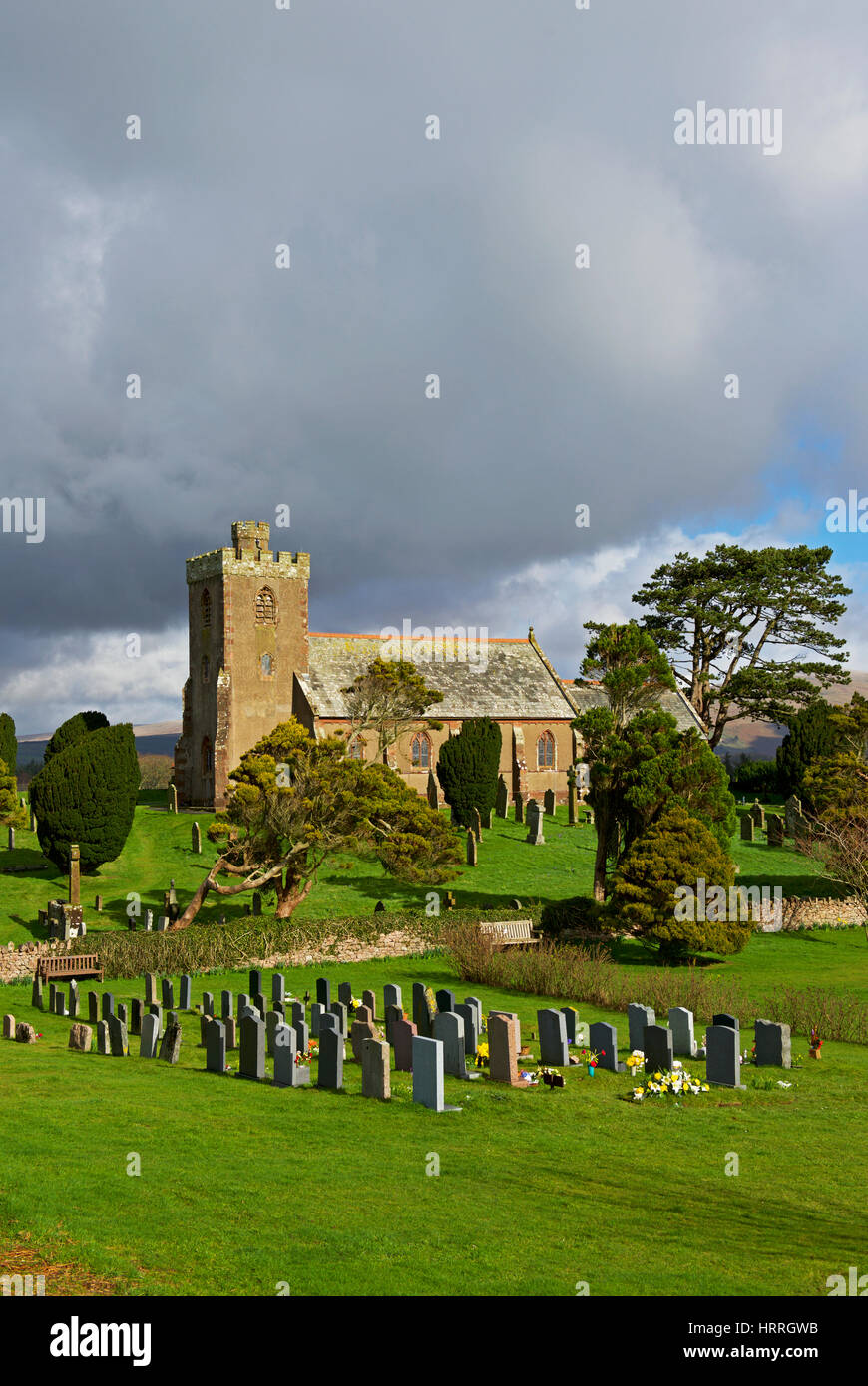St Paul's Church, Irton, Cumbria, England UK Stock Photo - Alamy