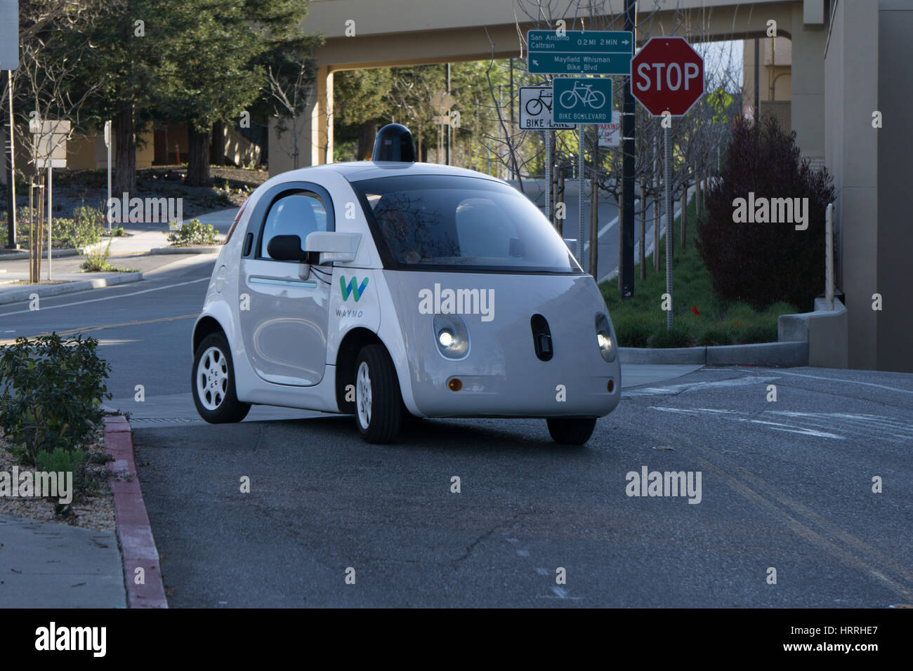 WAYMO Self Driving Car Stock Photo - Alamy