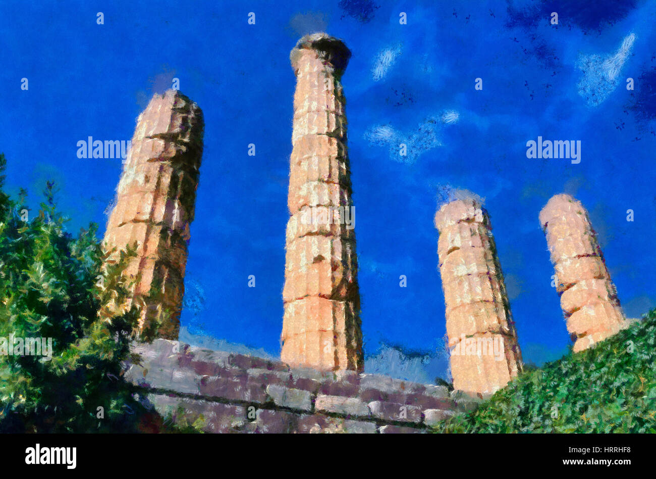 Greek god apollo painting hi-res stock photography and images - Alamy