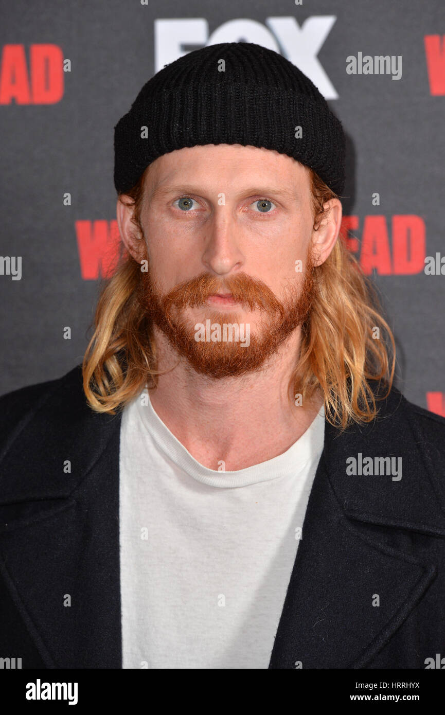 Austin Amelio attending Fox's A Night with the Walking Dead at the ...