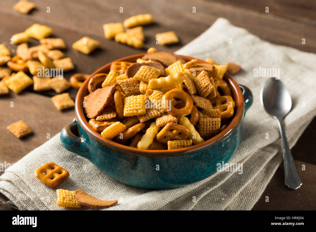 Junk food party mix hi-res stock photography and images - Alamy