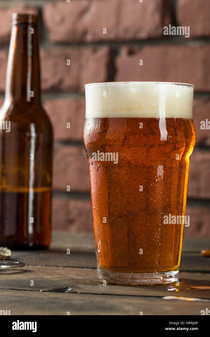Cold Refreshing American Lager Crafter Beer Ready to Drink Stock Photo ...