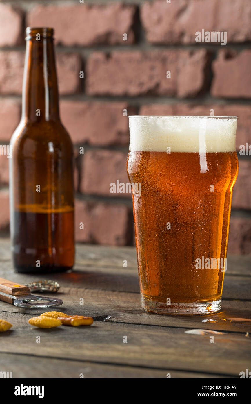 Cold Refreshing American Lager Crafter Beer Ready to Drink Stock Photo ...