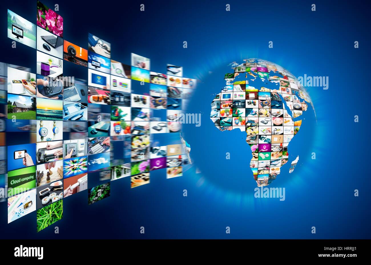 World map collage hi-res stock photography and images - Alamy